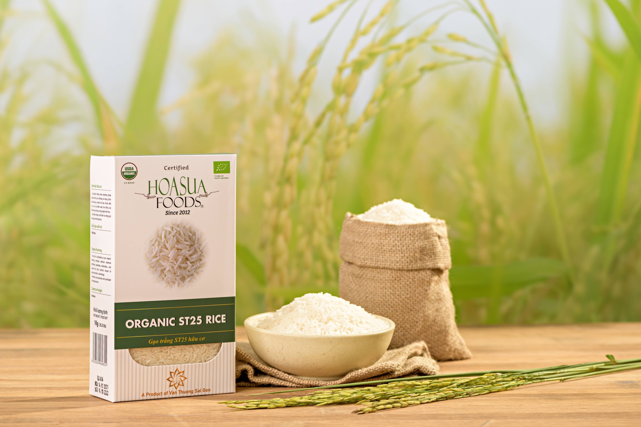 Gạo Hoa Sữa St25 + Hansmart - Robins