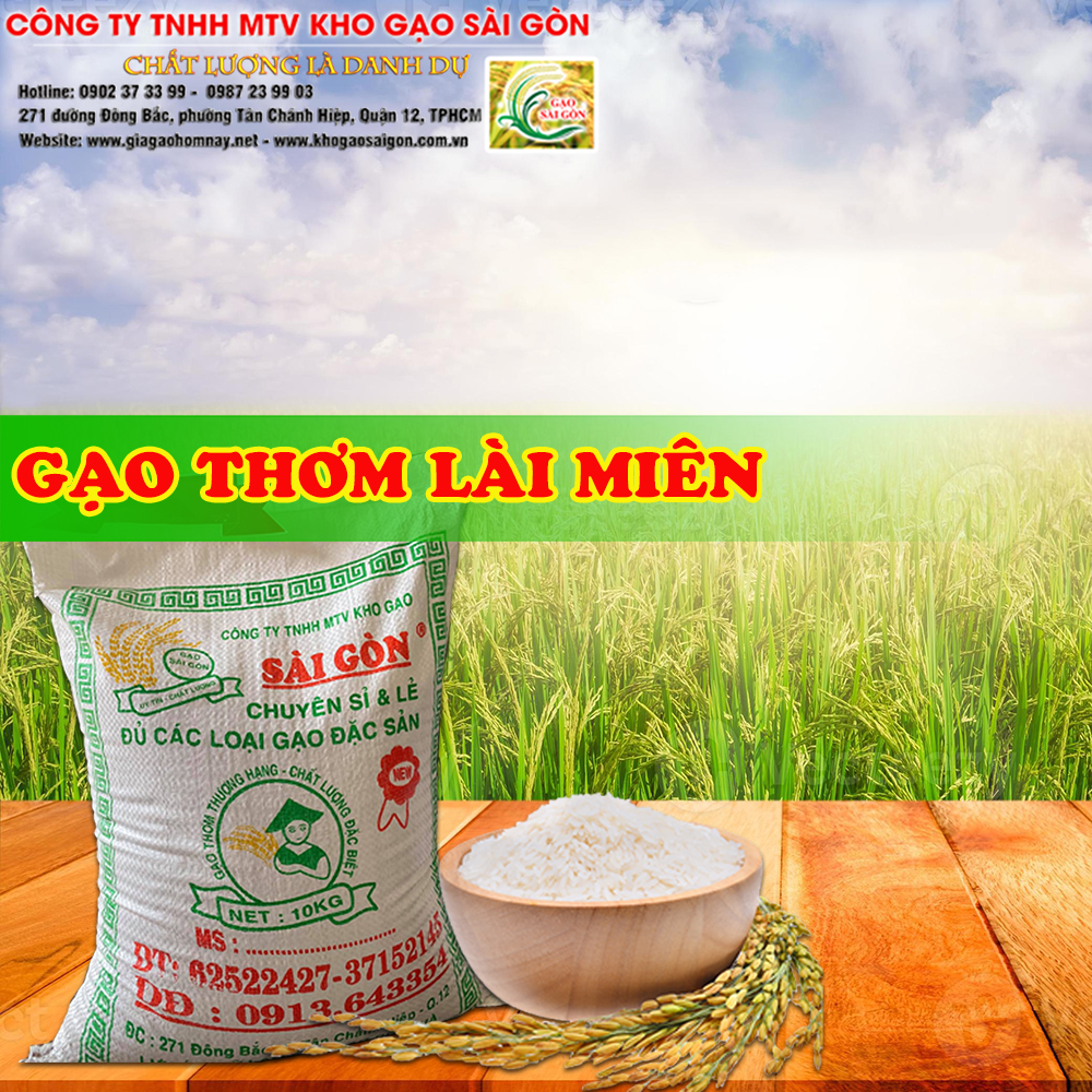 Gạo Thơm Lài Miên Giá Bảo Nhiều - Robins